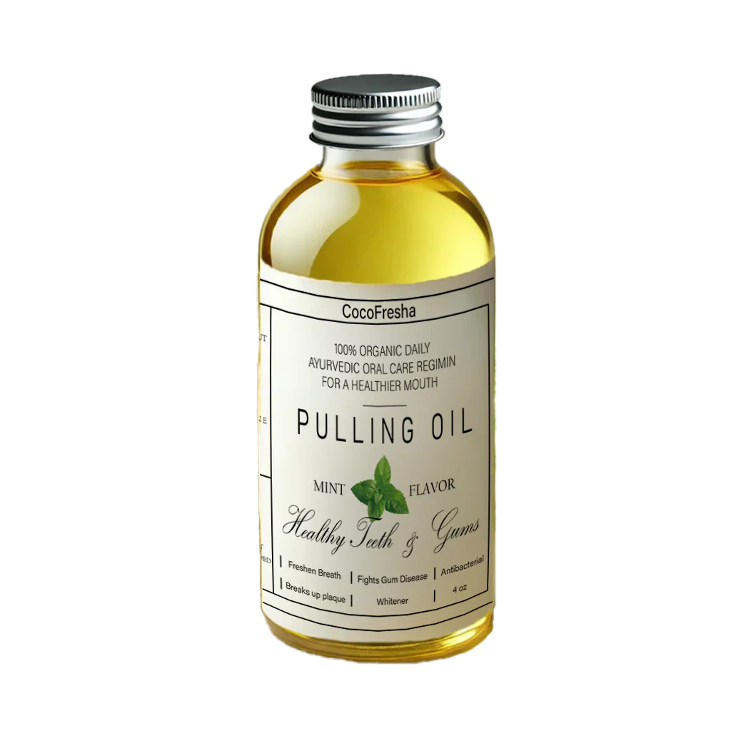 POWERFUL ORGANIC COCONUT + PEPPERMINT PULLING OIL 4 OZ – Radivitastore